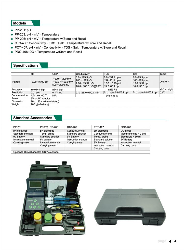 Portable Meter Tester | Chembio Technology Sdn Bhd | Supplier Malaysia
